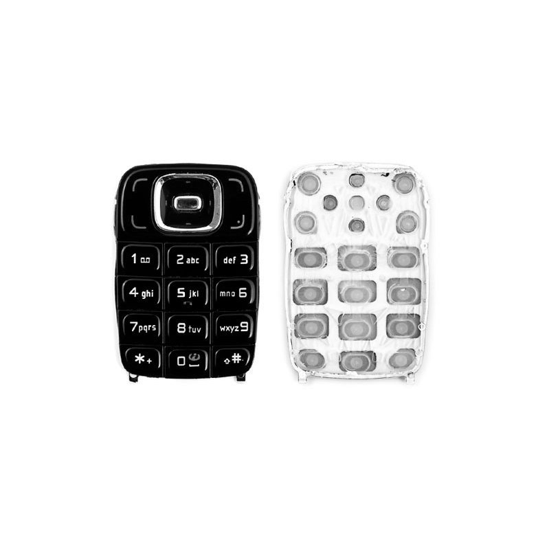 Keyboard compatible with Nokia 6131, (black, english) - GsmServer